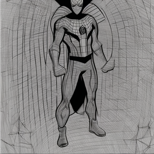 Analog Diffusion prompt: Superhero with a combination of ...