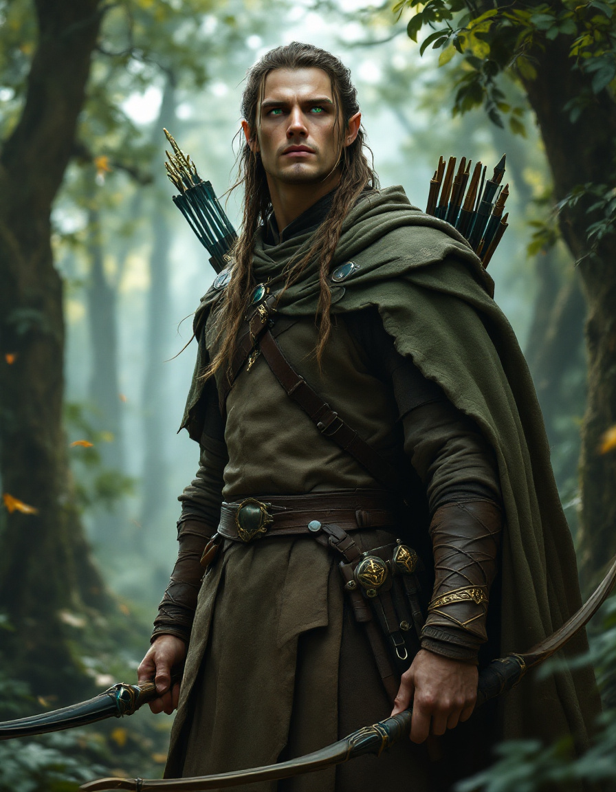 FLUX prompt: Dynamic angle, full body view, realistic, ma...