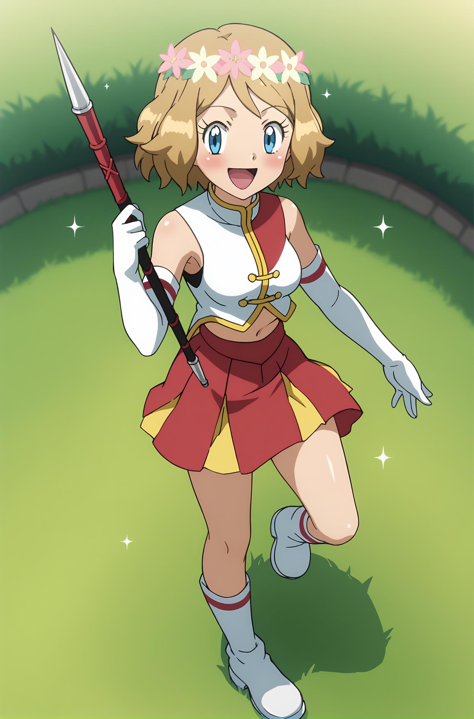 Best Serena DoriDori Cheerleader Outfit - Pokemon | PonyXL Models ...
