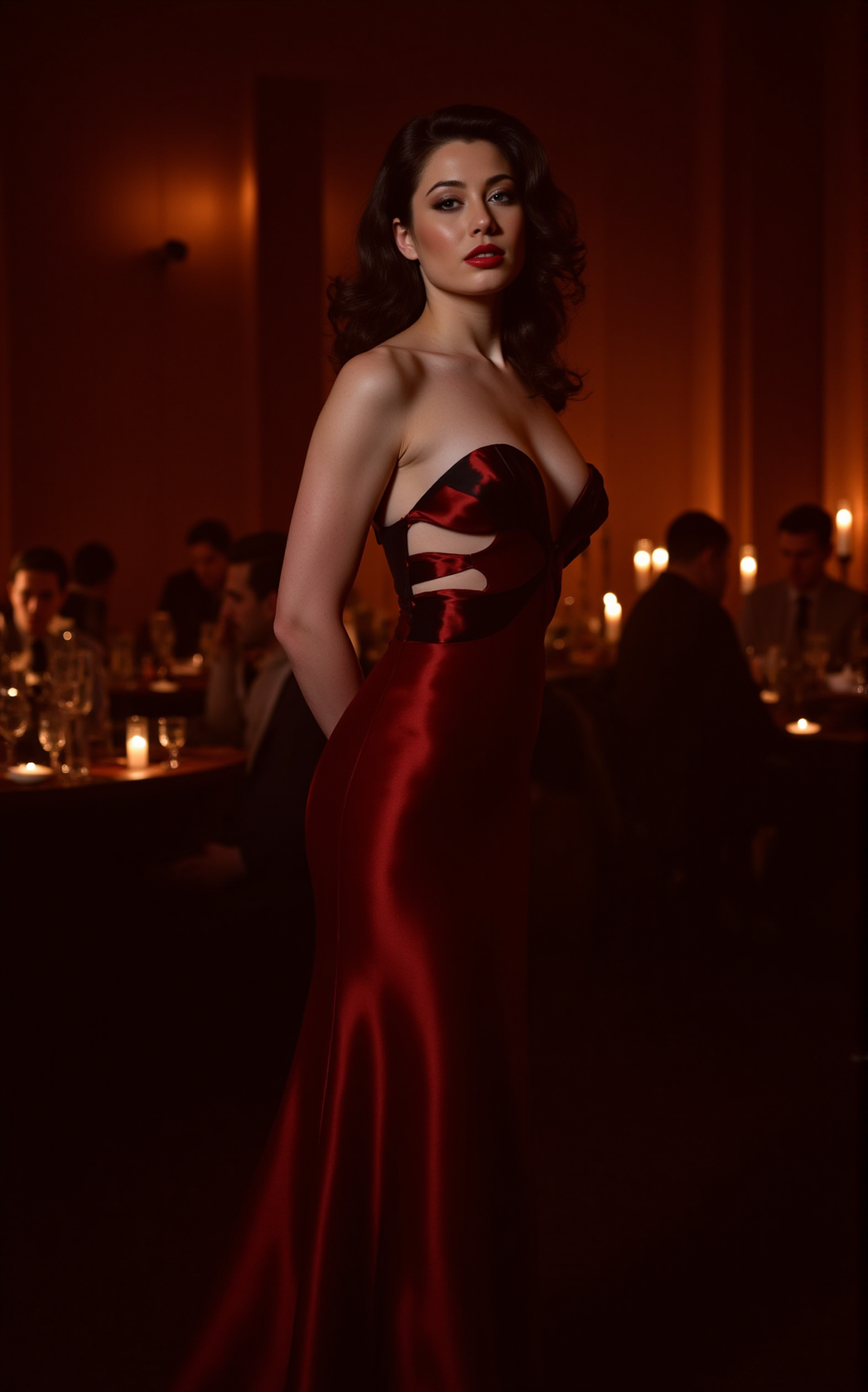 FLUX prompt: Jessica Rabbit is the epitome of glamour and...