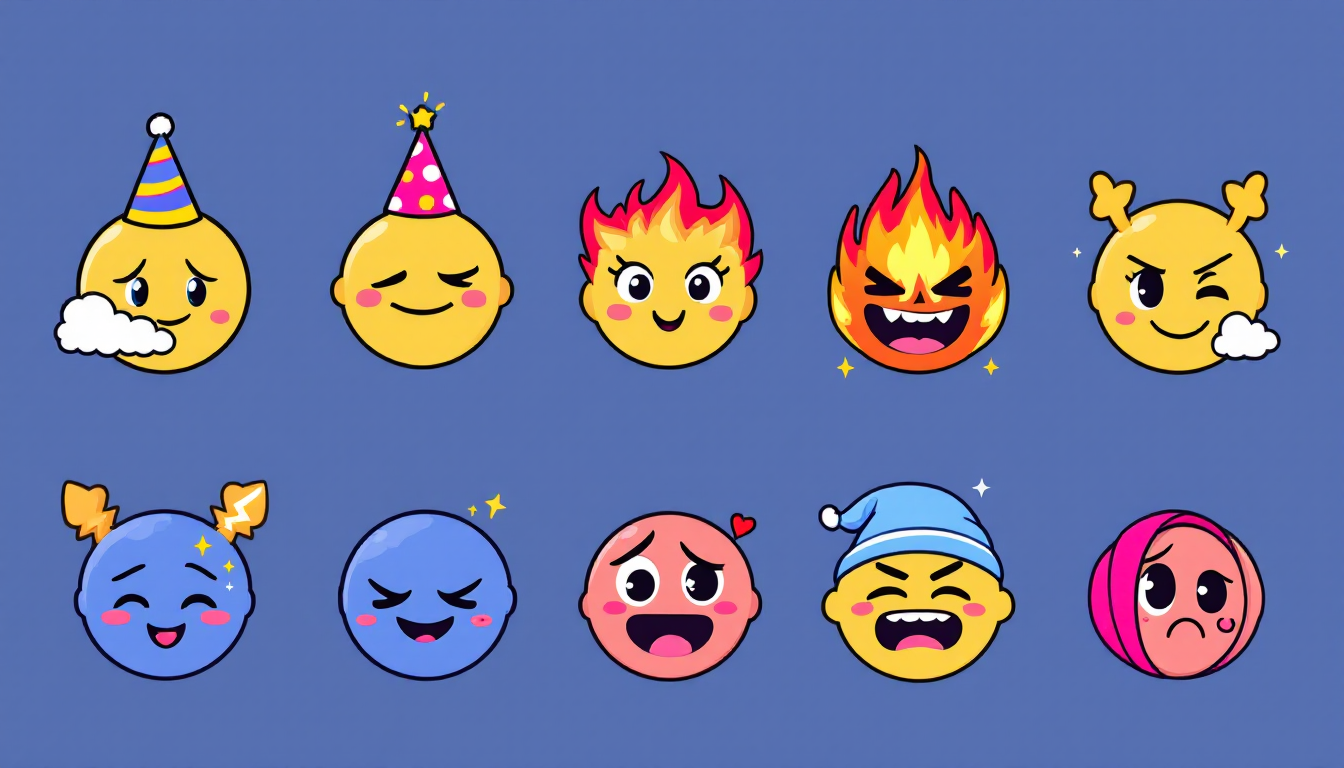 FLUX prompt: **Image Prompt:** "Create a set of 10 unique...