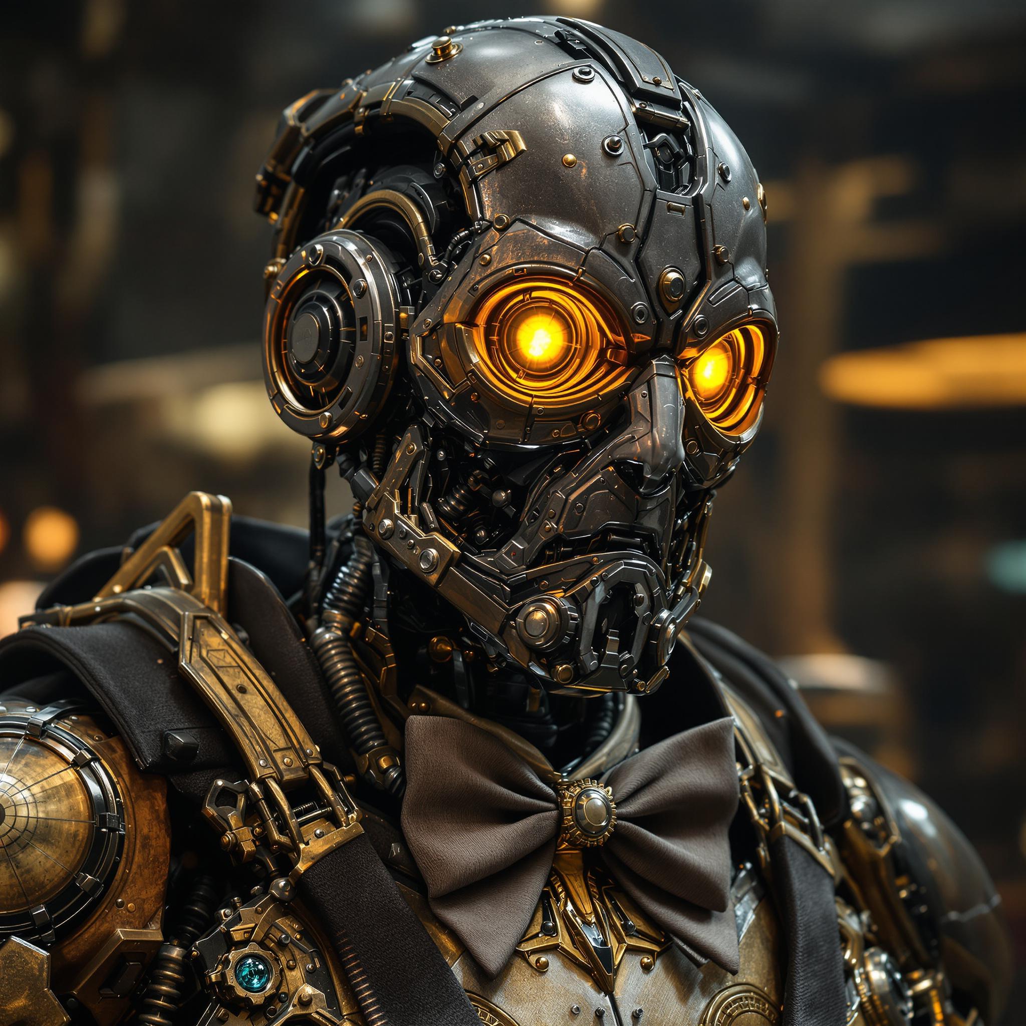 FLUX prompt: Photo of a ultra realistic warforged robot,