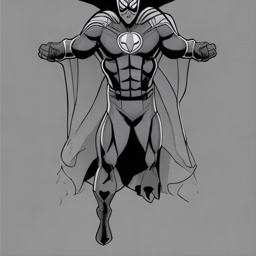 Openjourney prompt: Superhero with a combination of Spide...