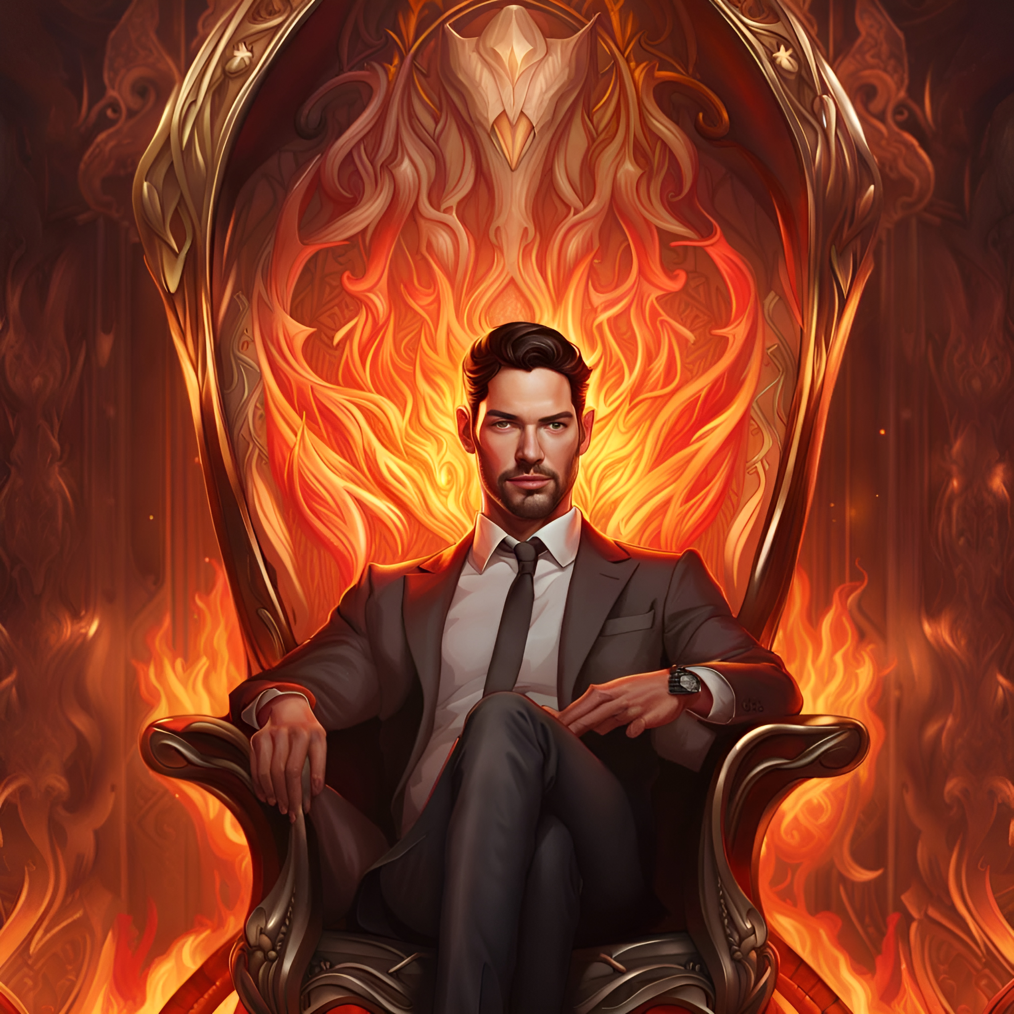 Stable Diffusion prompt: tom ellis ( lucifer ) portrait s...