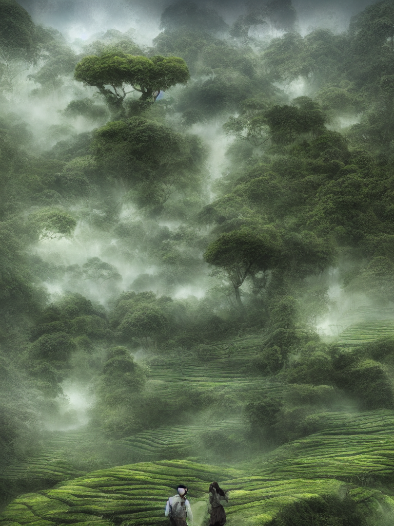 Stable Diffusion prompt: Vision, a beautiful cloud and mi...