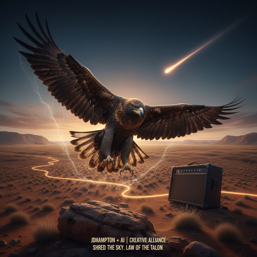 Nano Banana prompt: A Tribute to the Wedge Tailed Eagle w...