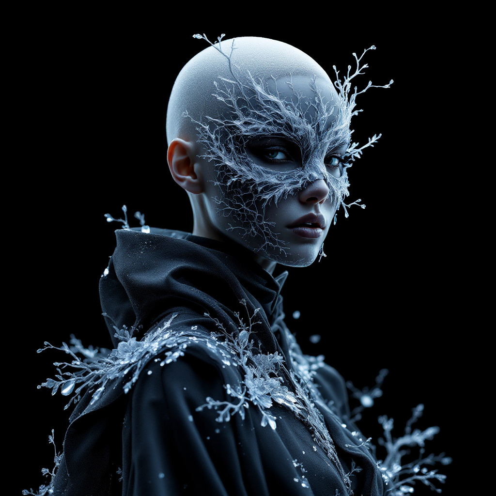 FLUX prompt: A hyper-realistic portrait, in HD, 8K, of a ...