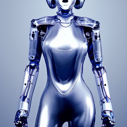 Stable Diffusion prompt: robot face :: futurism, cyborg,