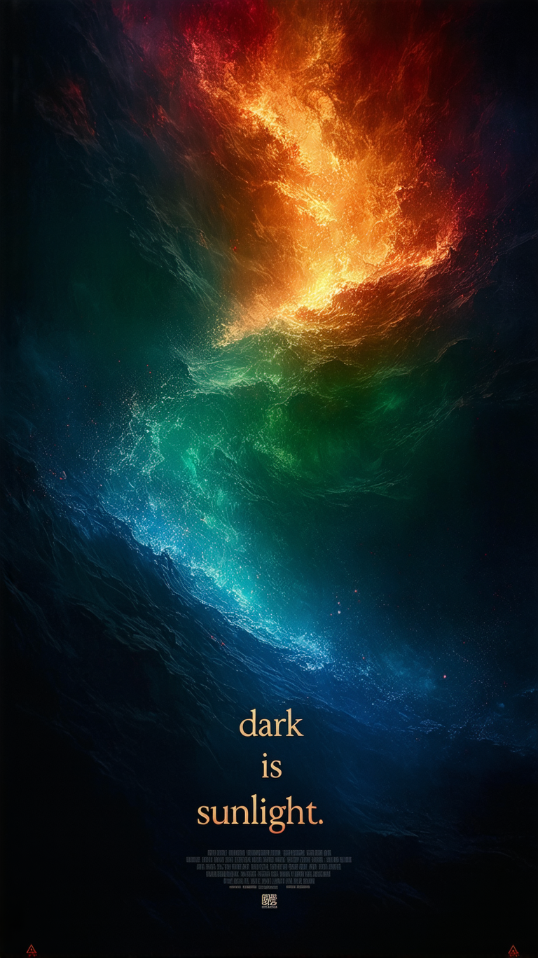 Stable Diffusion prompt: A cinematic poster design depict...