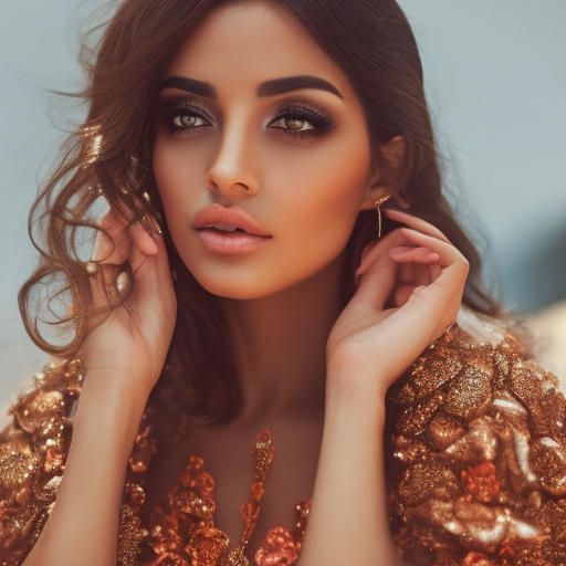 Openjourney prompt: real beautiful arab Woman, drop dead ...