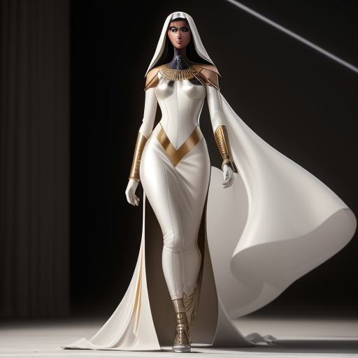 DreamShaper prompt: a full body shot of a fashion model f...