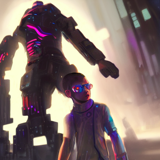 Stable Diffusion prompt: Small boy looking angry and cute...