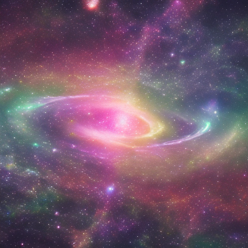 Openjourney prompt: Outer space, galaxies, stars, cosmic ...