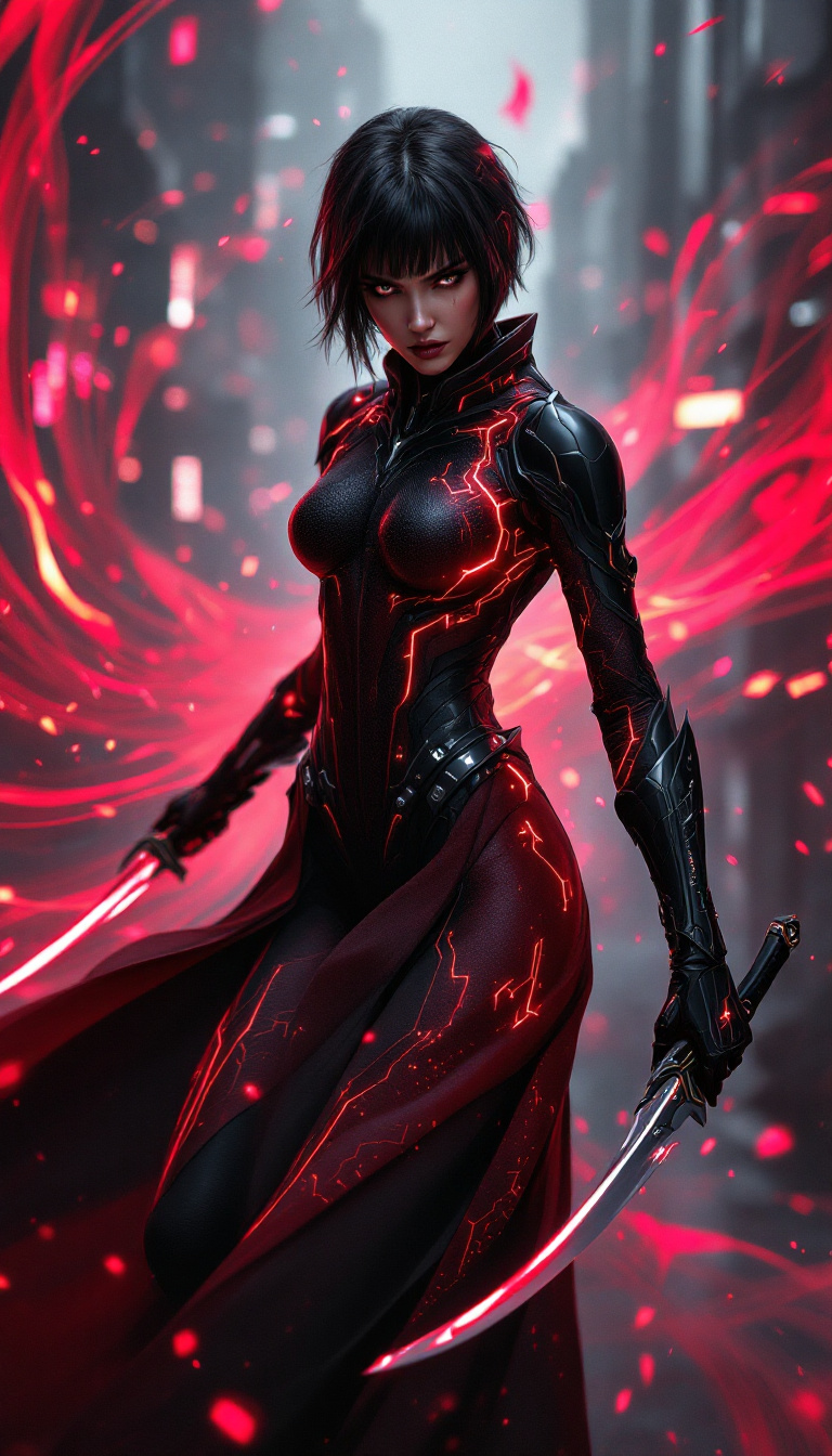 FLUX prompt: An ultra-realistic, full-body action shot of...