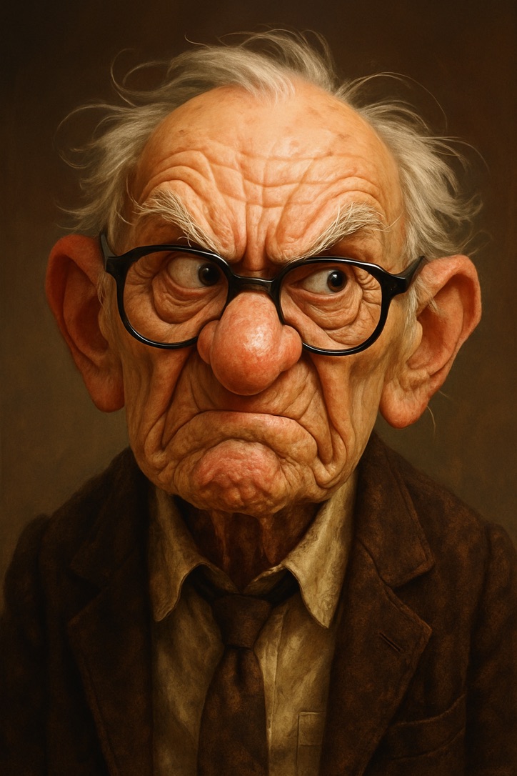 ChatGPT Image prompt: Expressive caricature in pixar styl...
