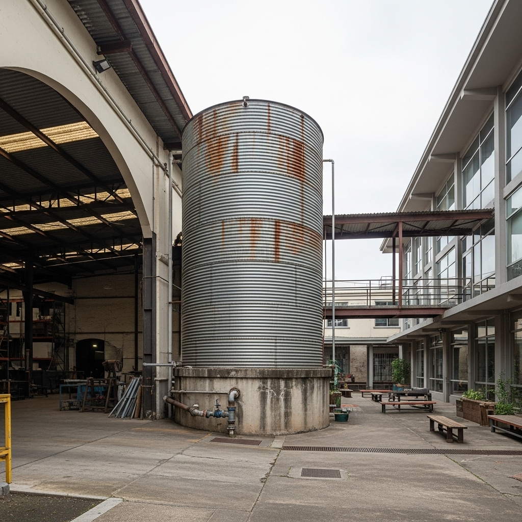 Google Imagen prompt: Make it ground level. Add water tan...