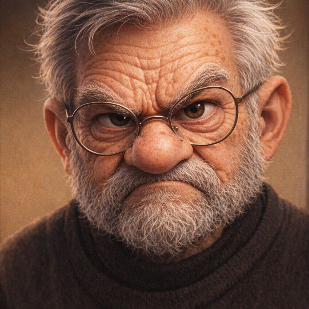 ChatGPT Image prompt: Expressive caricature in pixar styl...
