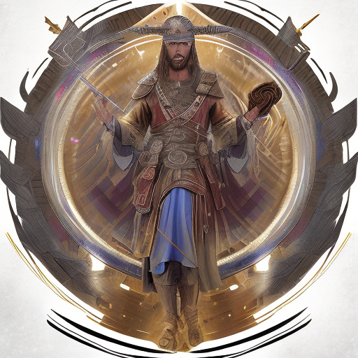 Openjourney prompt: Intense and powerful digital art of a...