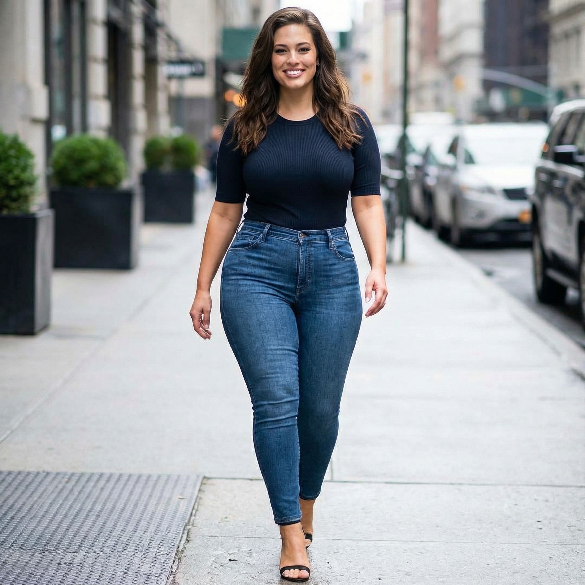 Nano Banana prompt: a women whos body shape and size is s...