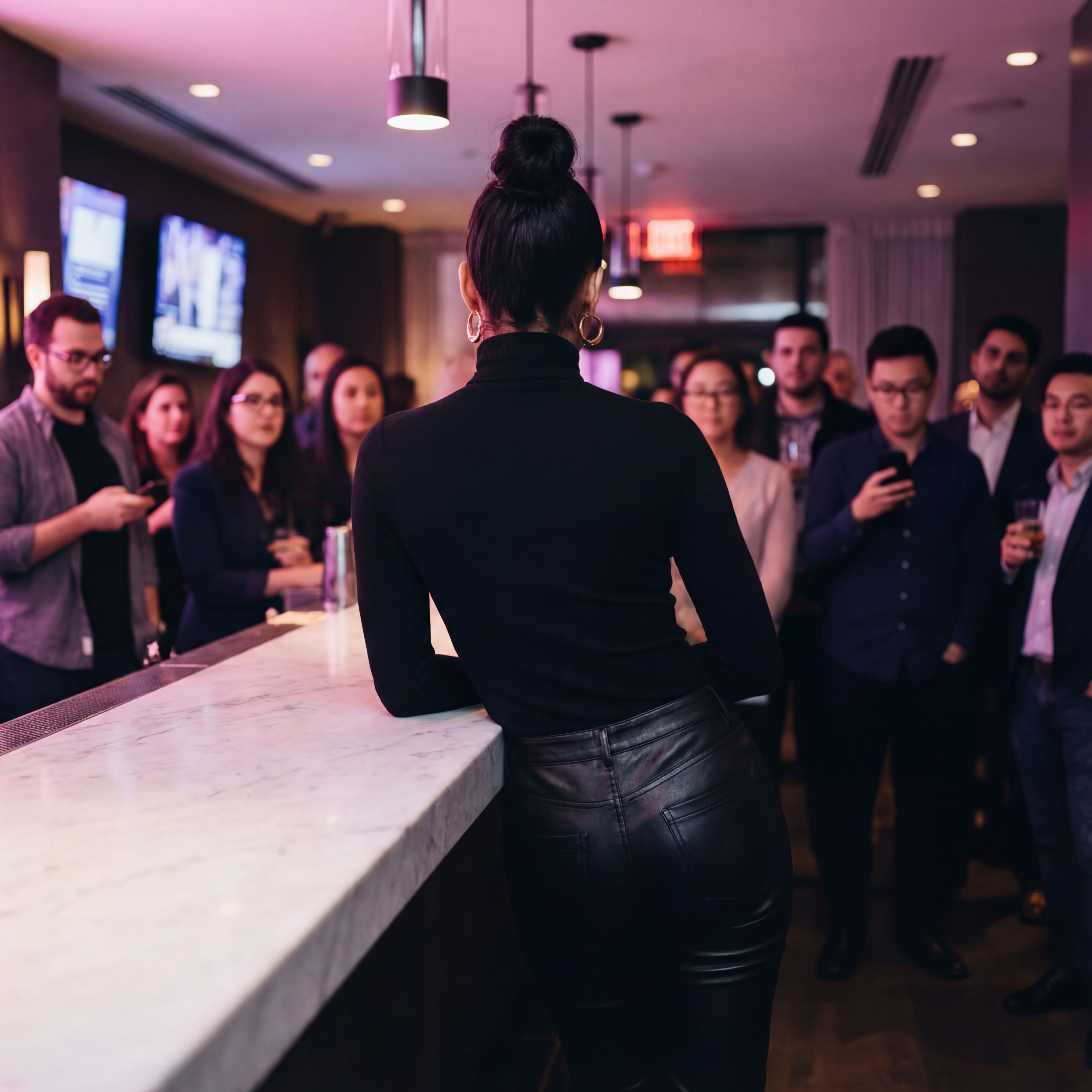 Nano Banana prompt: Rear view, Hyper-realistic photograph...