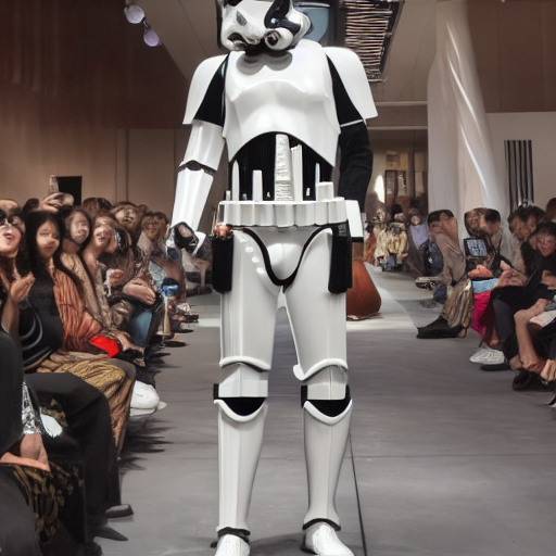 Stable Diffusion prompt: a full scale full body stormtroo...