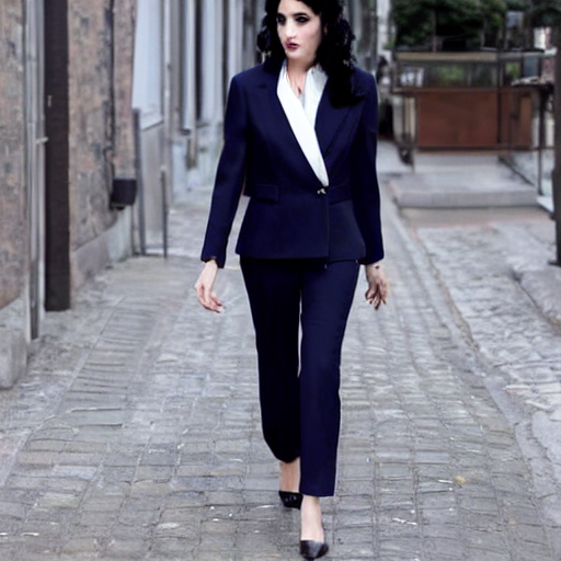 Stable Diffusion prompt: The ultimate female businesswoma...