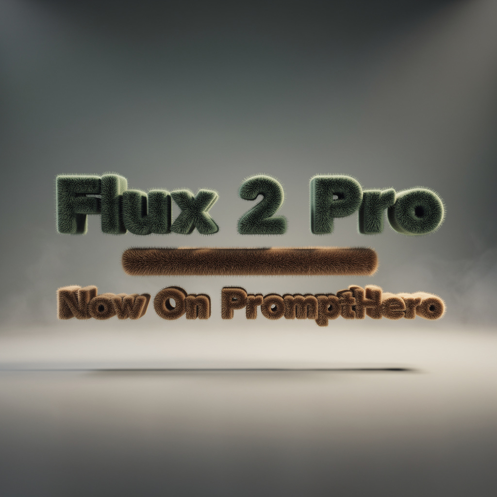 Flux 2 prompt: Hyper-realistic poster with the text “Flux...
