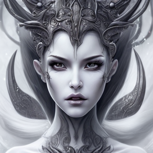 Openjourney prompt: A beautiful portrait of a angry demon...
