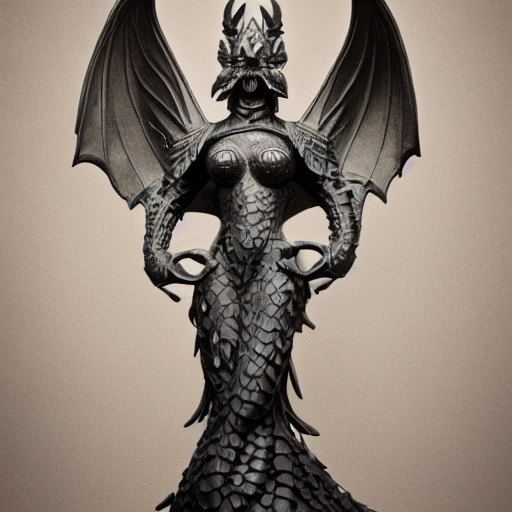 Stable Diffusion prompt: portrait, full body art deco scu...