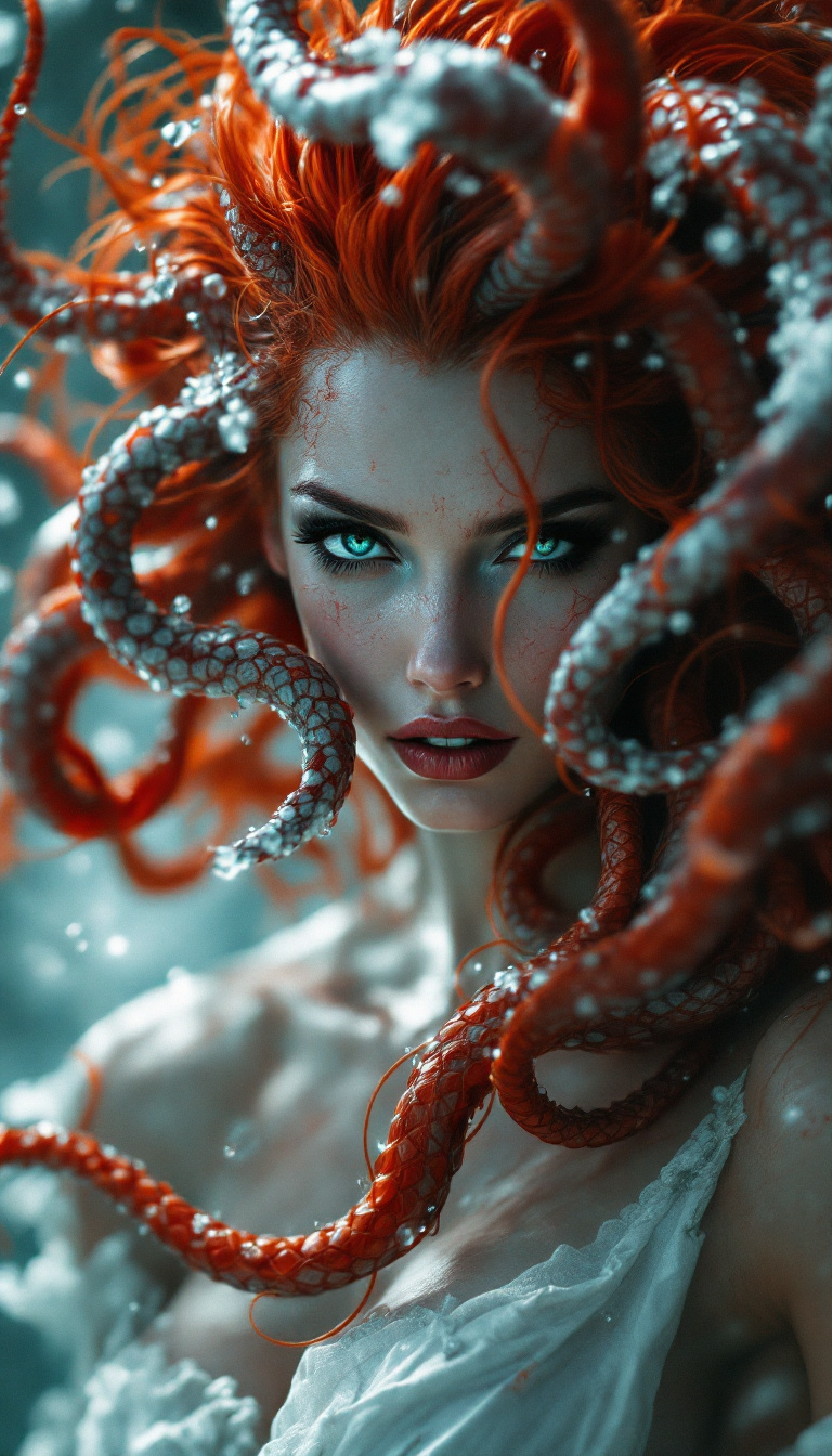 FLUX prompt: Transform to extreme vivid fantasy realism s...