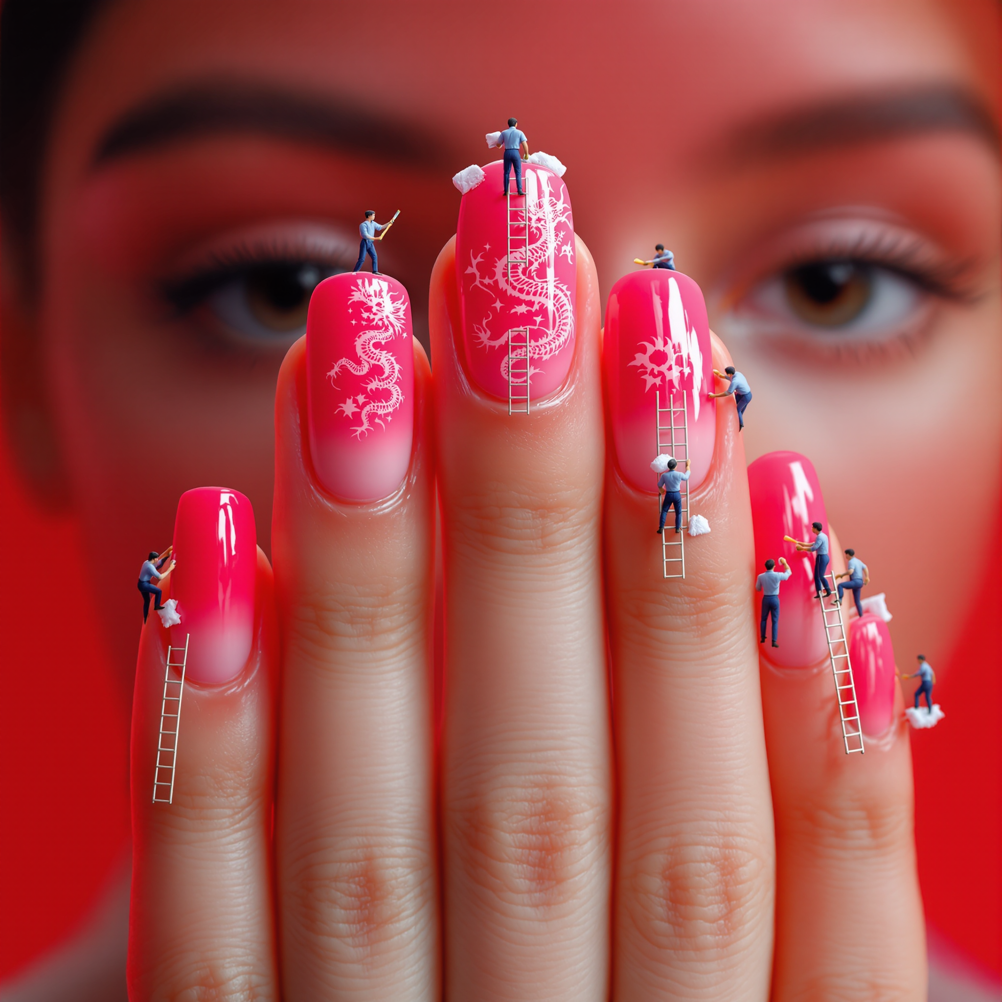 FLUX prompt: A hyper-realistic close-up of a young woman'...