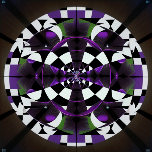 DreamShaper prompt: Schizophrenic nuclear samurai. Tessel...