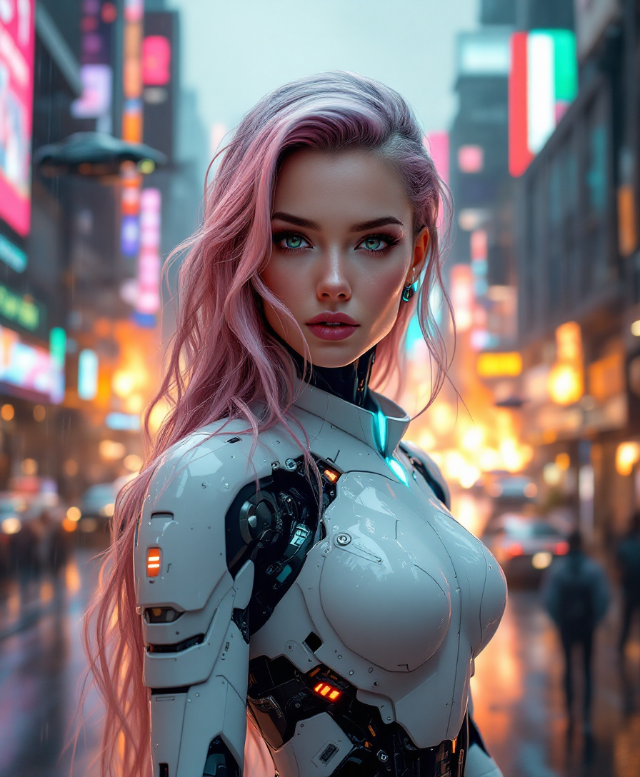 FLUX prompt: A beautiful masterpiece (8K) full-body portr...