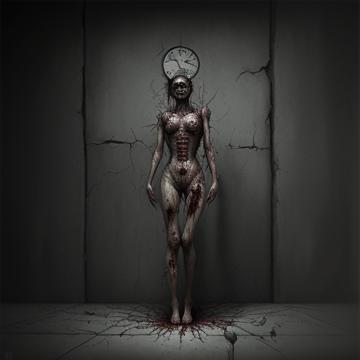 DreamShaper prompt: Art surrealism, pain, torture, Concep...