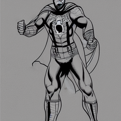 Stable Diffusion prompt: Superhero with a combination of ...