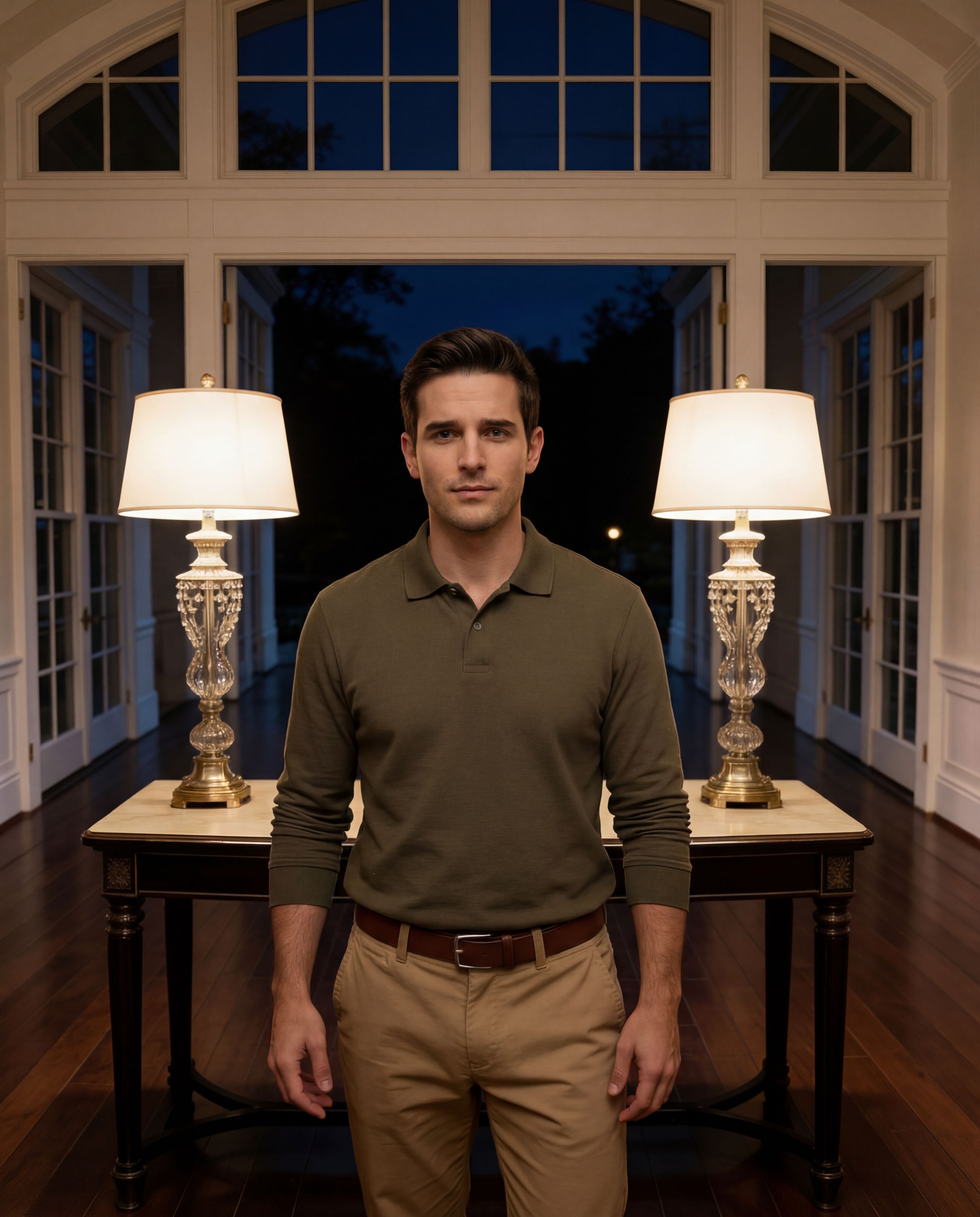 Nano Banana prompt: Same image. The model is facing front.