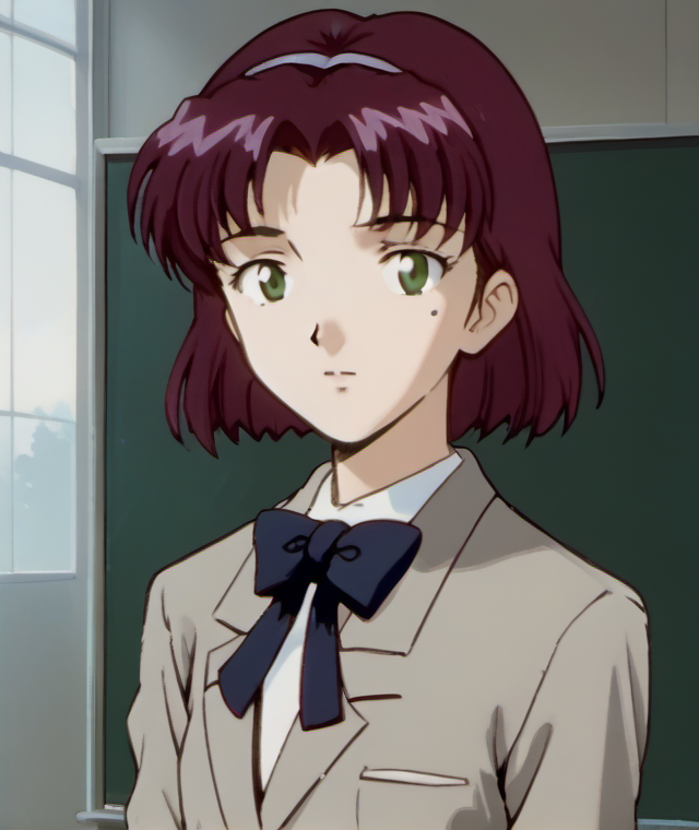 Teen/Young Ritsuko Akagi- Neon Genesis Evangelion (Illustrious/Pony ...