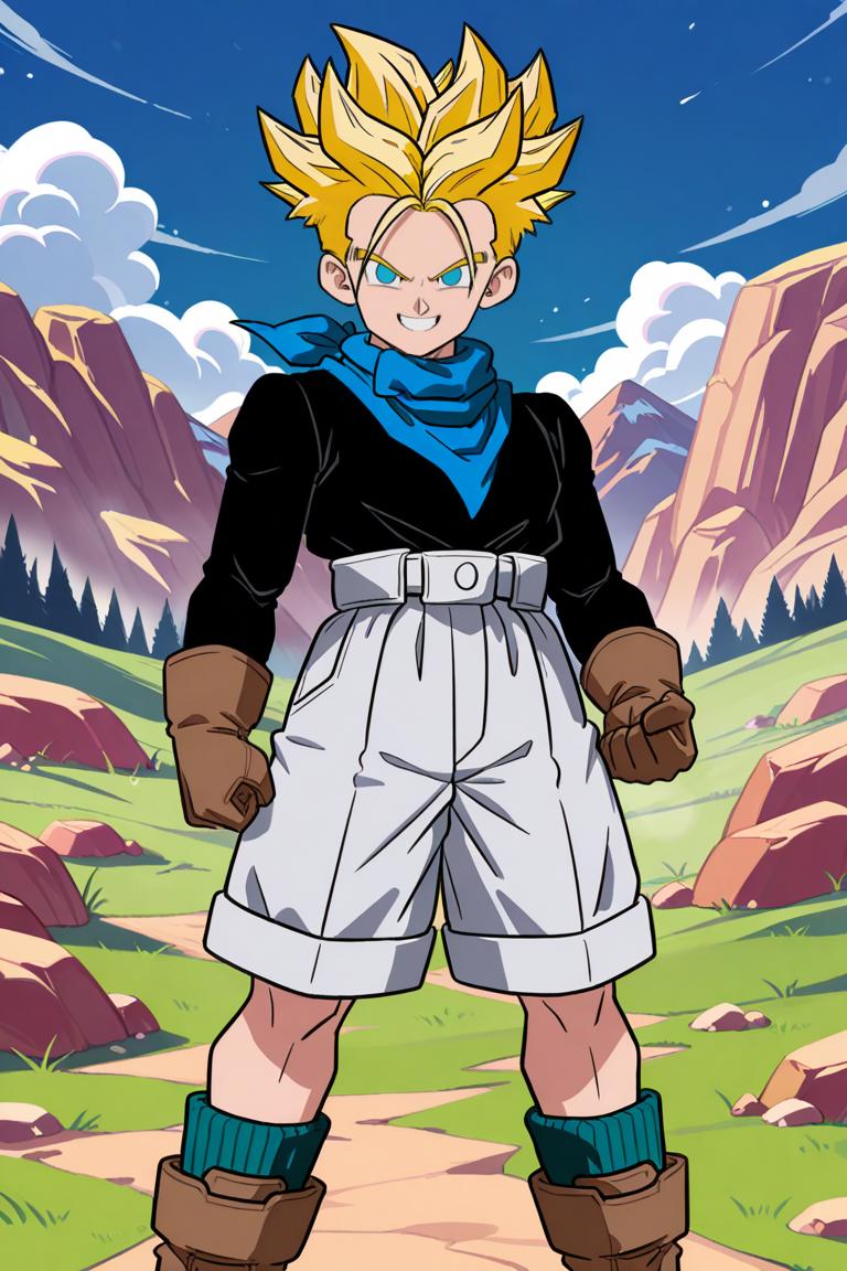 Best GT Trunks (Super Saiyan) Models | PromptHero