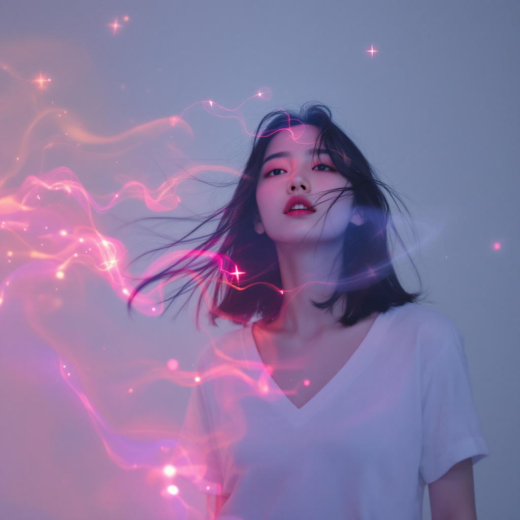 FLUX prompt: In high definition, trippy, a cosmic backgr...