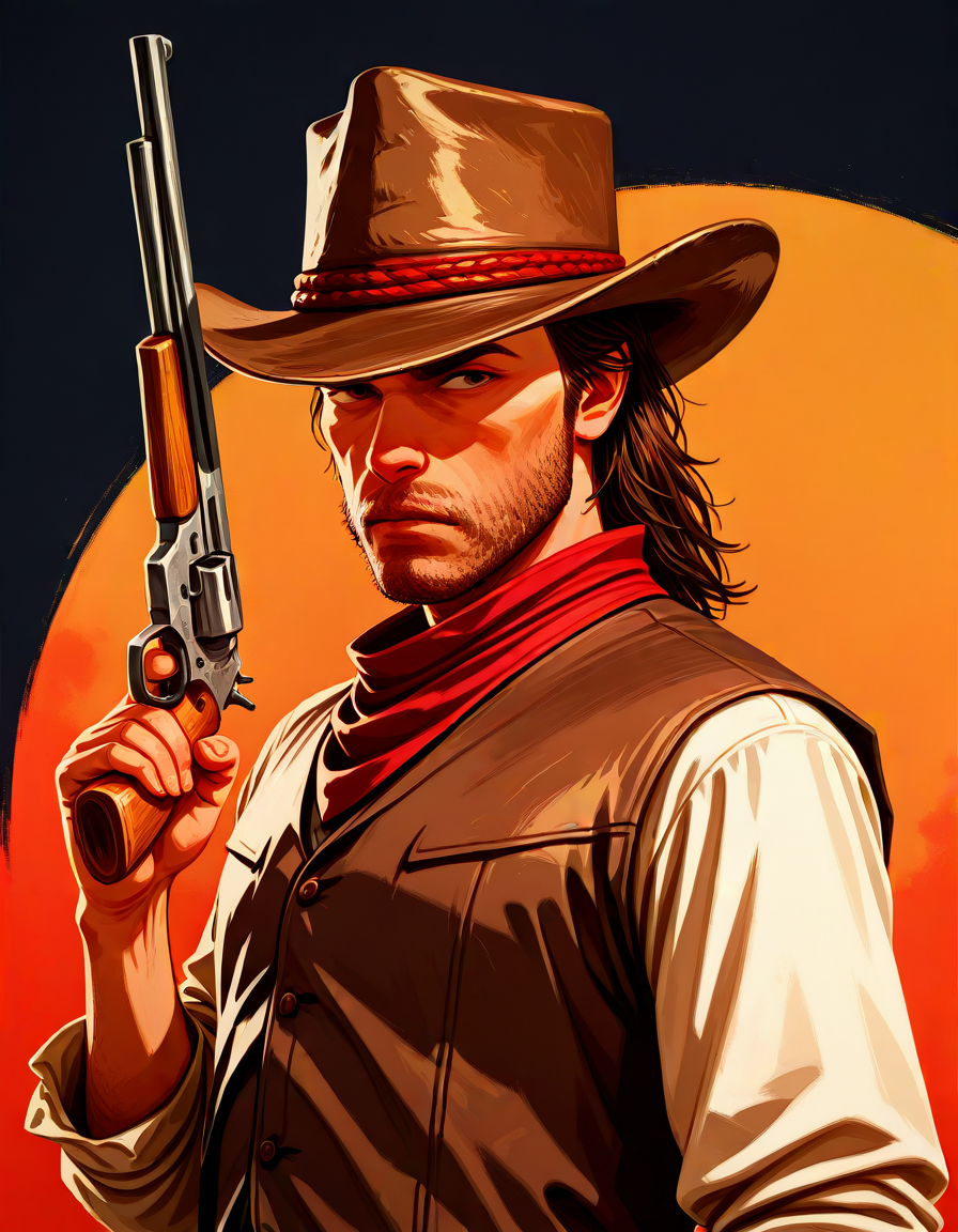 Best red dead redemption art style Models | PromptHero