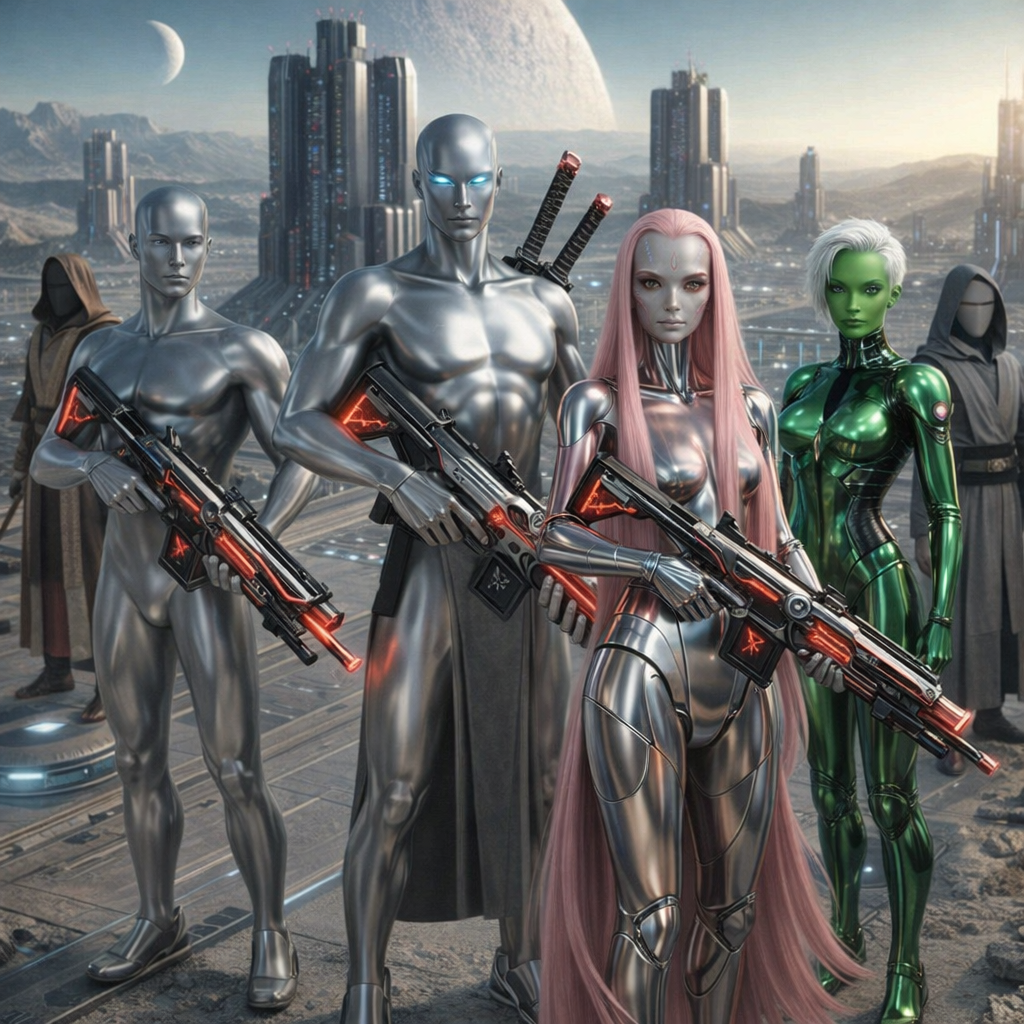 ChatGPT Image prompt: Create an image of Vitari Character...