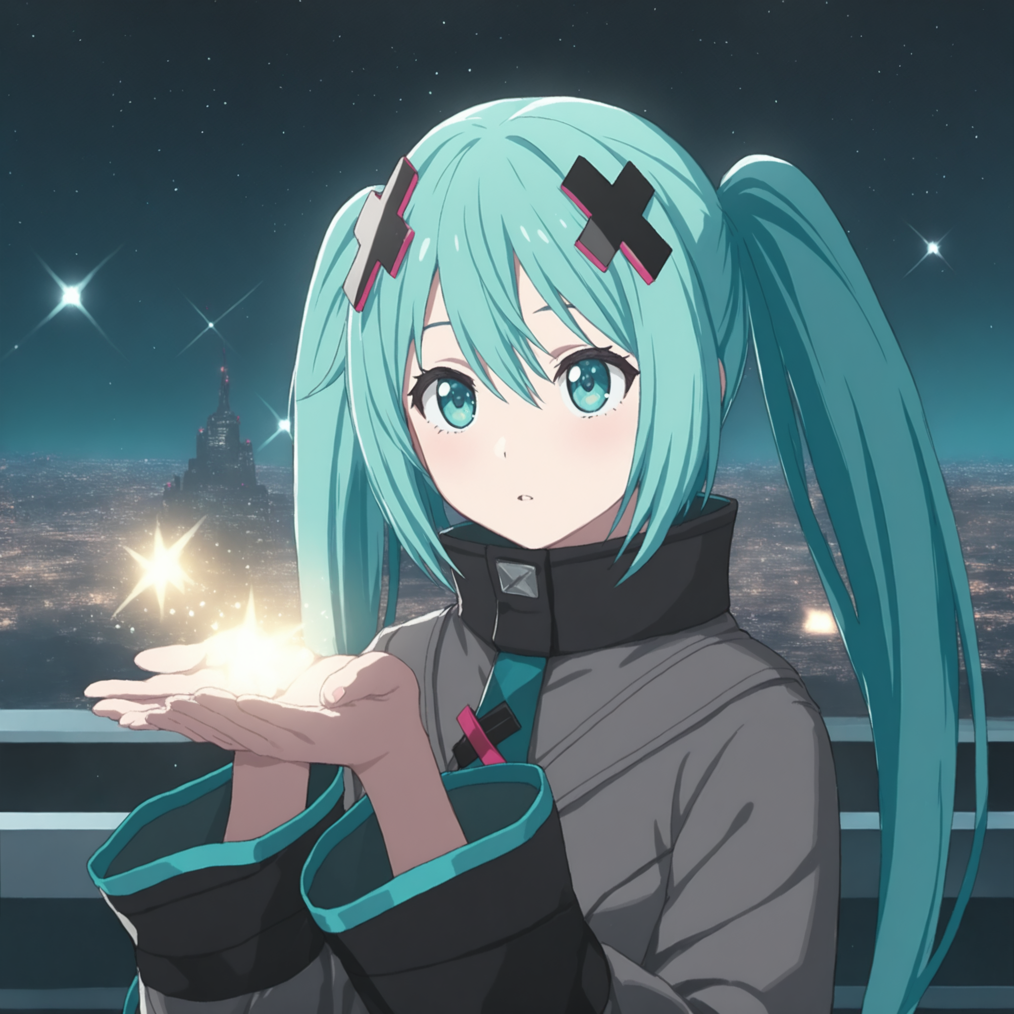 Best Crosed Cross Jacket (Hatsune Miku) / Project SEKAI Models | PromptHero