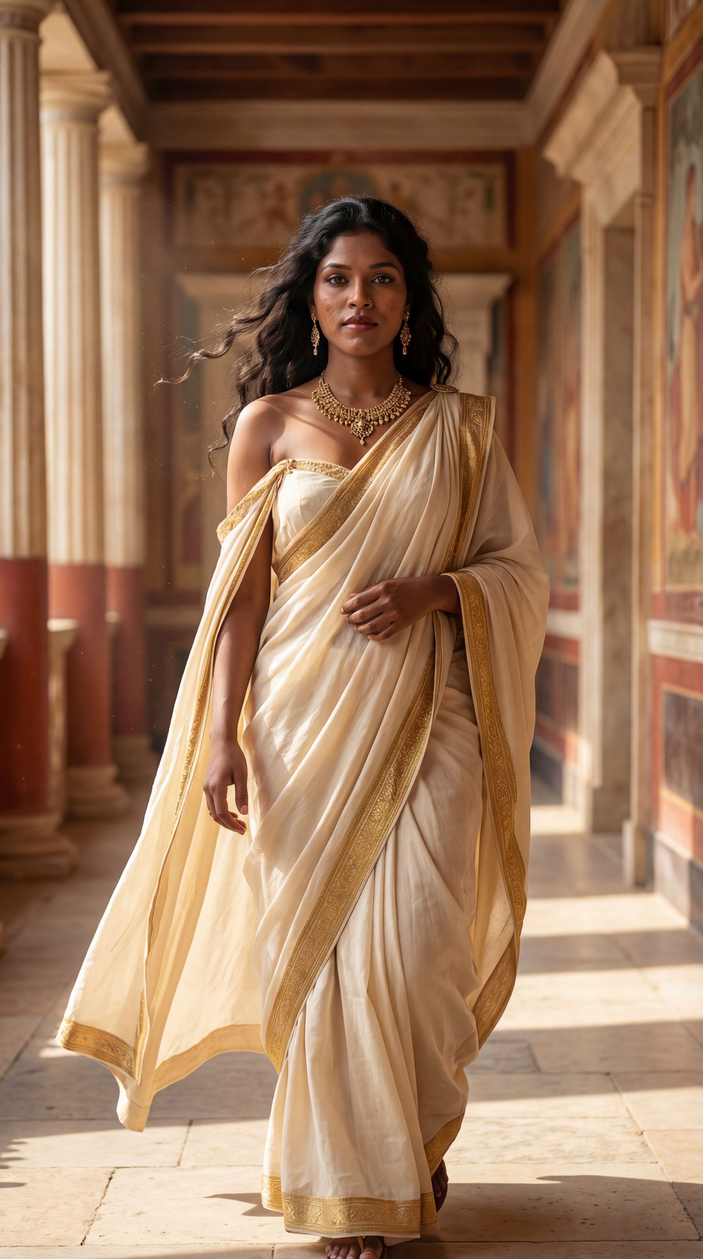 Nano Banana prompt: A Cinematic, hyper realism, high deta...