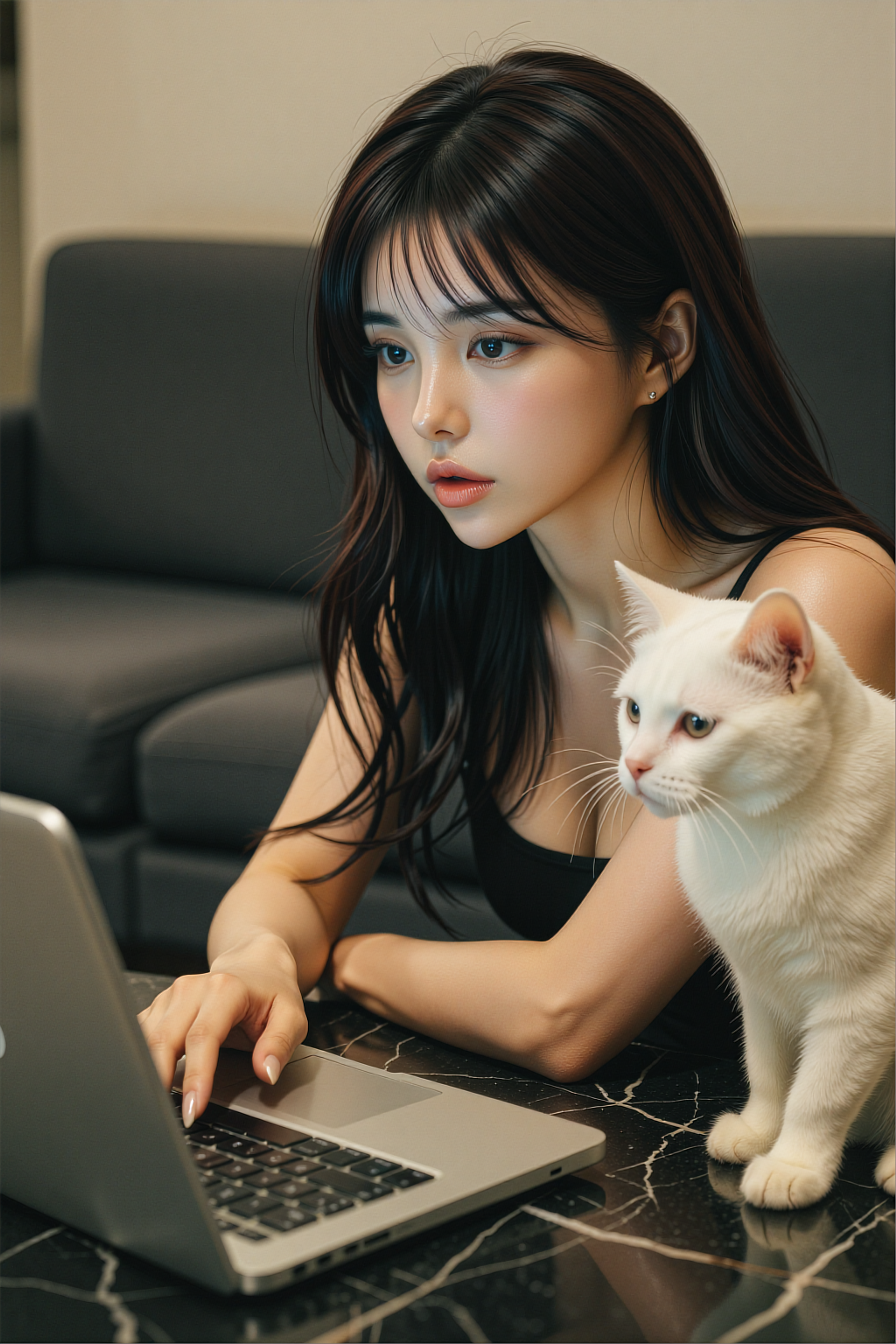 Z Image prompt: A highly detailed, photorealistic, cinema...