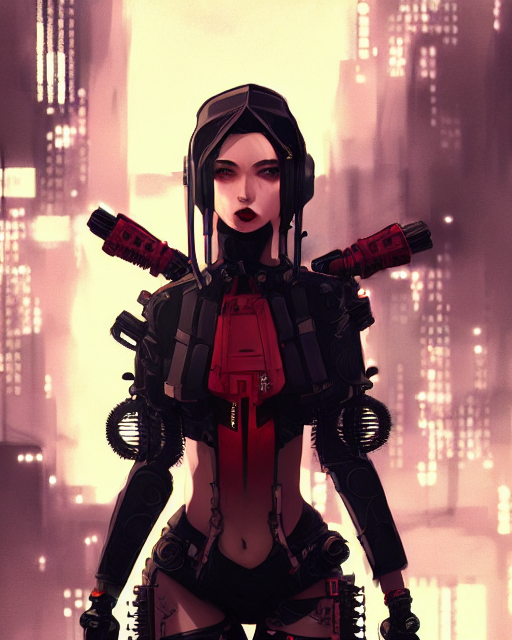 Stable Diffusion prompt: female rouge assassin, wearing c...