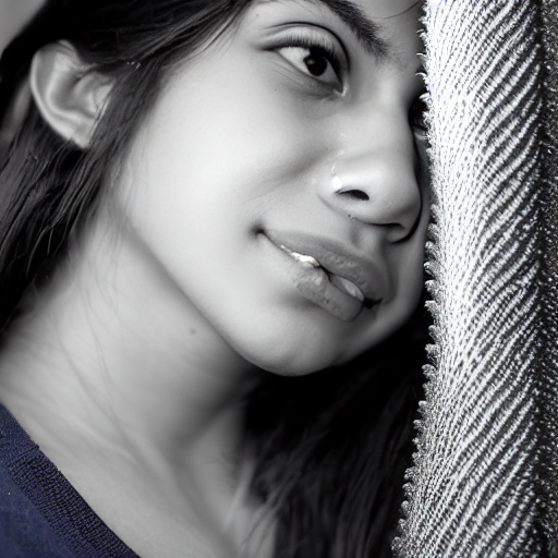 Stable Diffusion prompt: self of an 18-year-old light-ski...