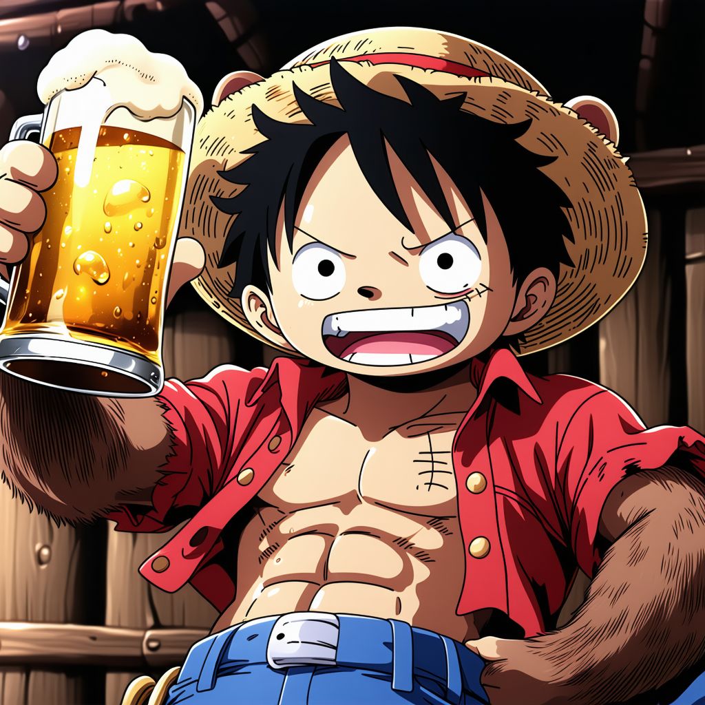 Stable Diffusion prompt: one piece luffy powered up gear ...