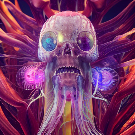 Stable Diffusion prompt: god close-up portrait ribcagel.