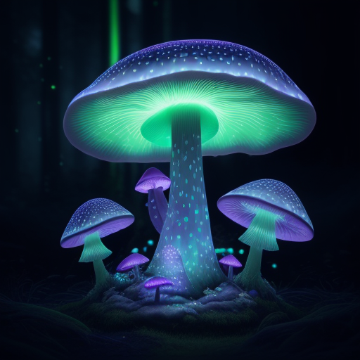 DreamShaper prompt: neon glowing bioluminescent soft skin...