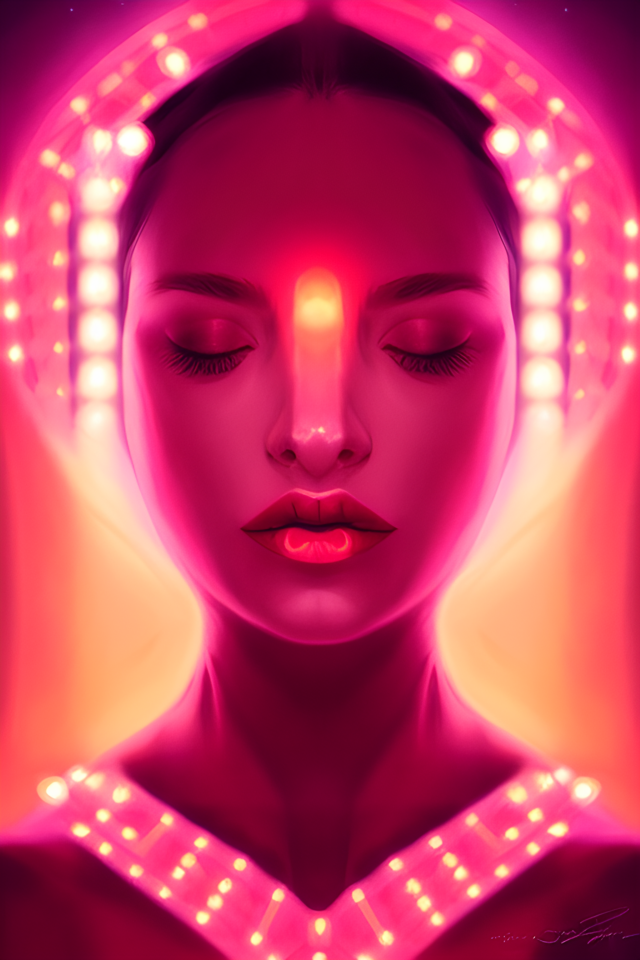 Stable Diffusion prompt: portrait of Beautiful woman, spa...
